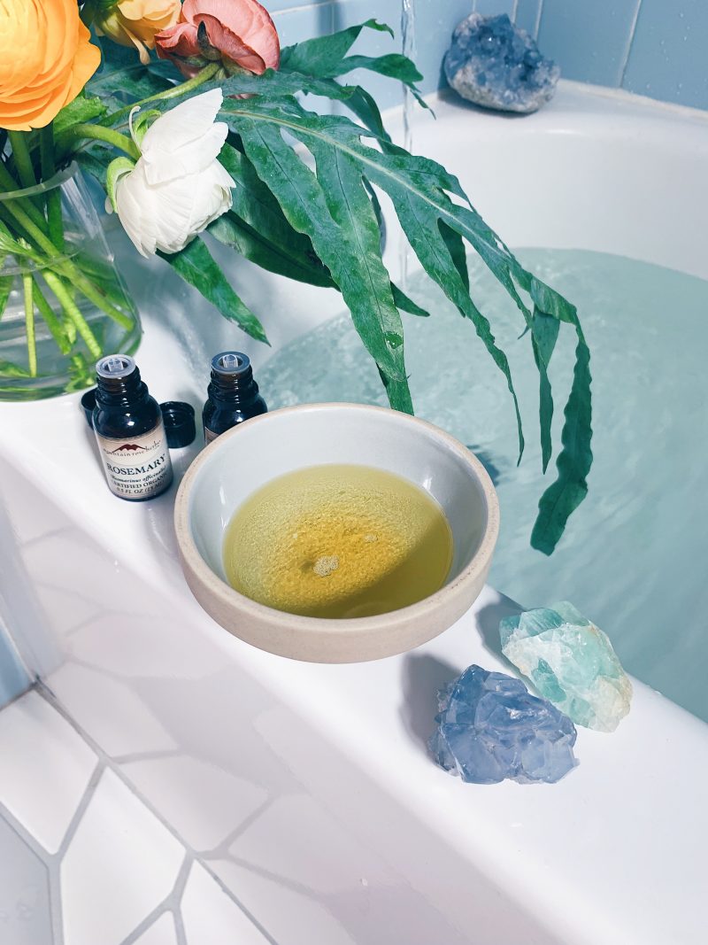 DIY Hydrating Hair Mask + Spring Equinox Ritual - Wu Haus
