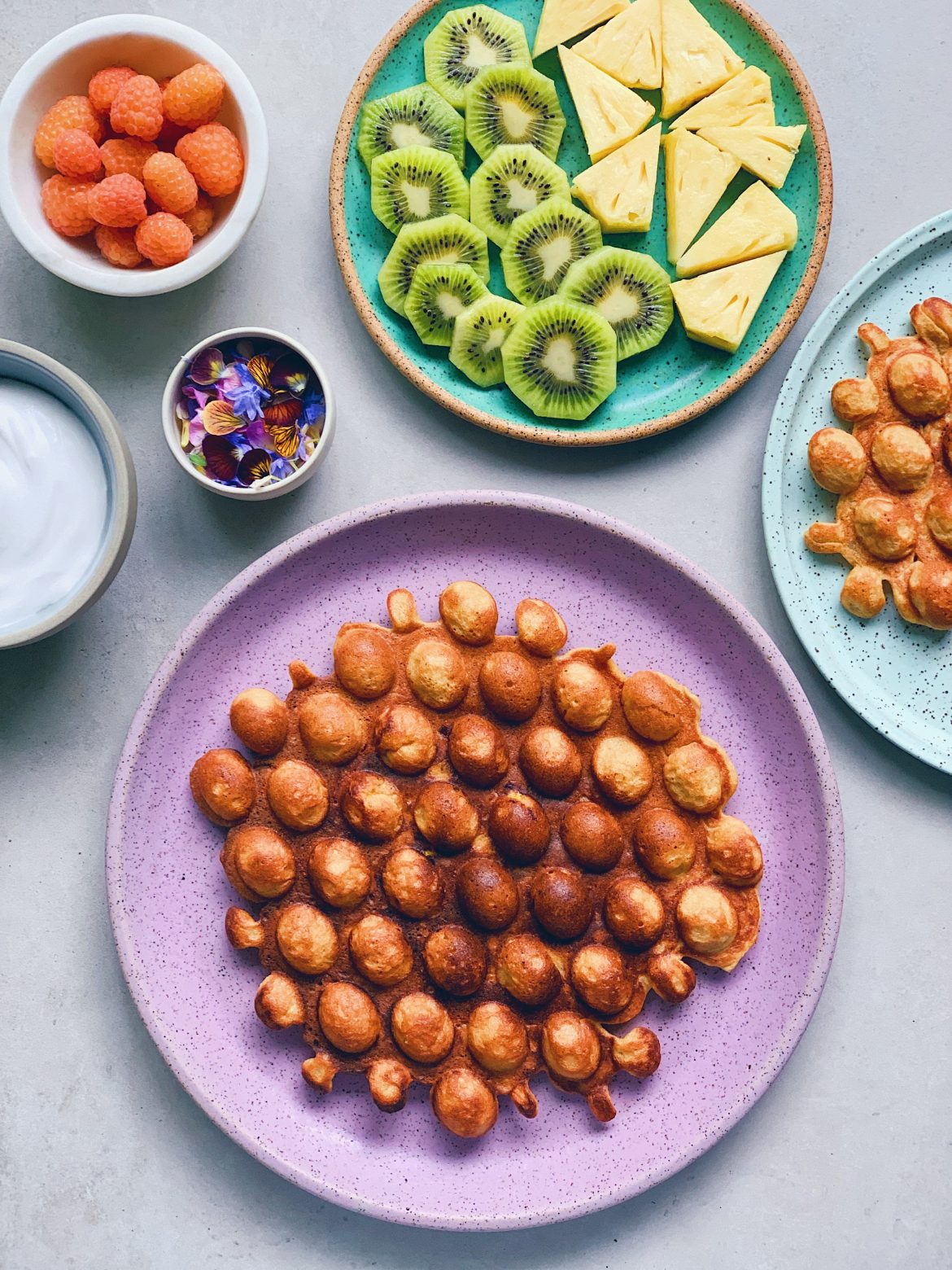 Grain-Free Mango Puffy Waffles - Wu Haus