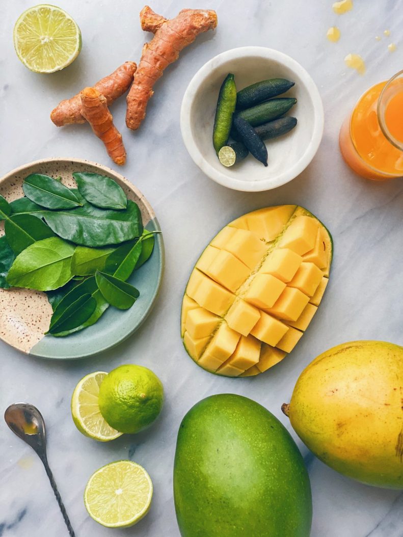 Mango Turmeric Vanilla Mocktail - Wu Haus