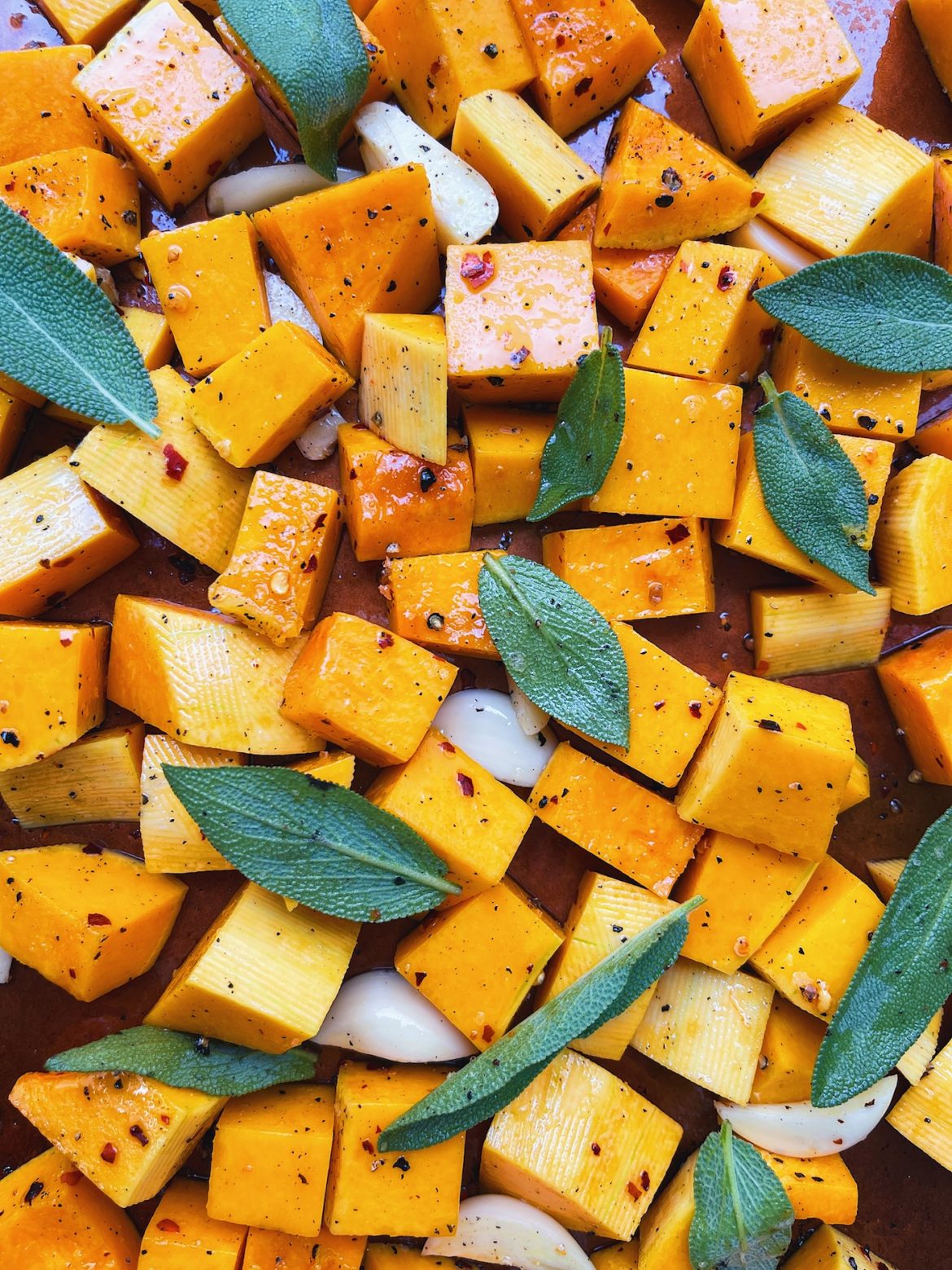 Sheetpan Feta with Butternut Squash - Wu Haus